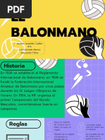 Reglas Basicas Del Handball | PDF | Deportes y actividades al aire libre