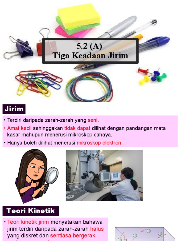 5.2 (A) Tiga Keadaan Jirim | PDF
