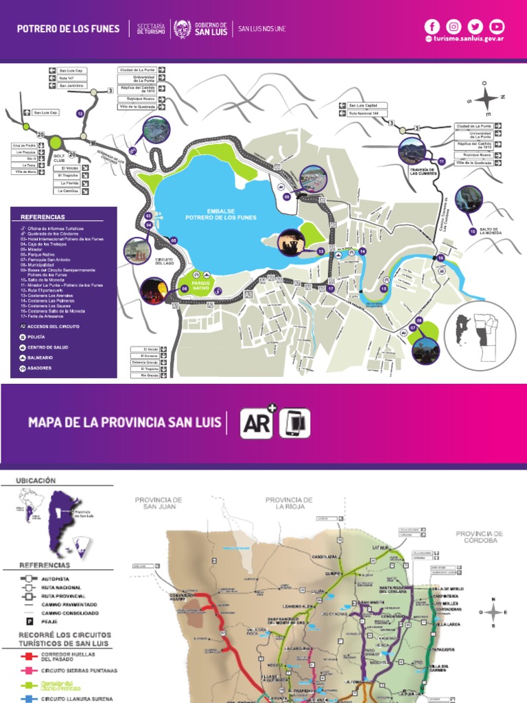 Final Mapa Potrero + Rutas 2020 | PDF
