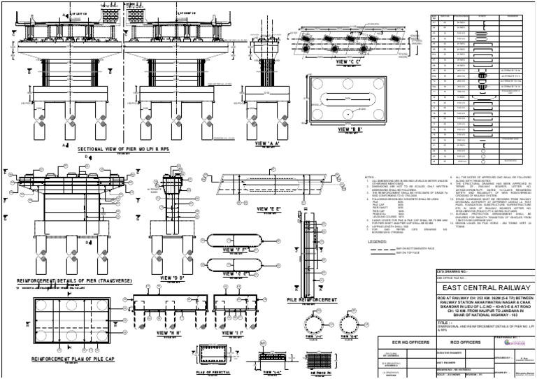 LP1 RP5 A1 Drawings-1 | PDF | Deep Foundation | Architectural Elements