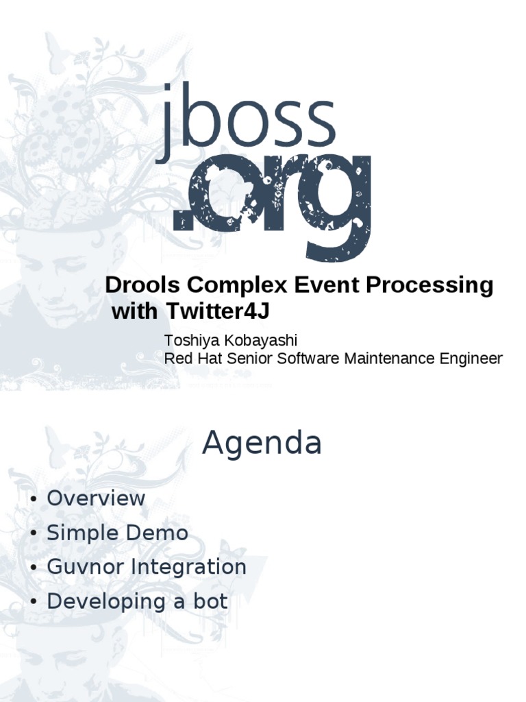 Drools Complex Event Processing with Twitter4J and Guvnor Integration | PDF | Computer ...