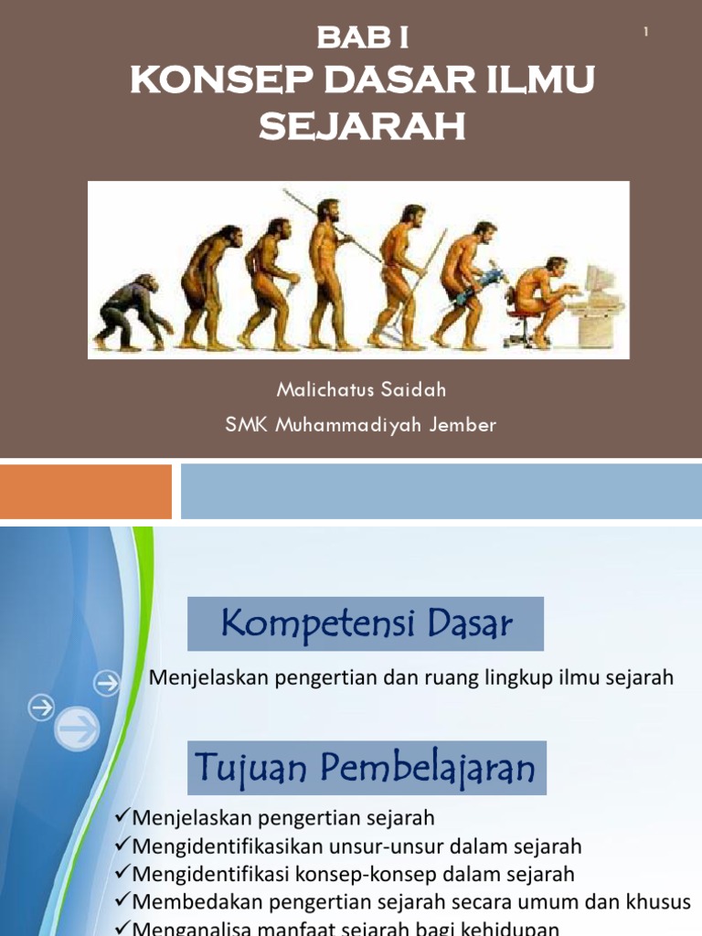 Bab I Konsep Dasar Ilmu Sejarah | PDF