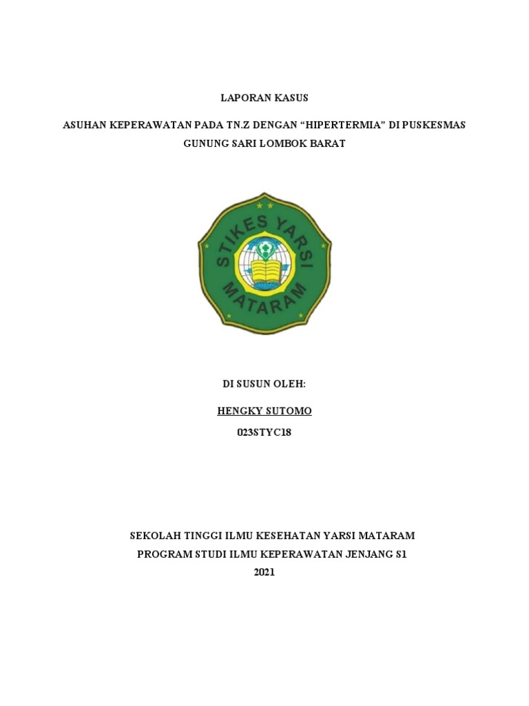LK KMB Hipertermia Hengky Sutomo (023styc18) | PDF