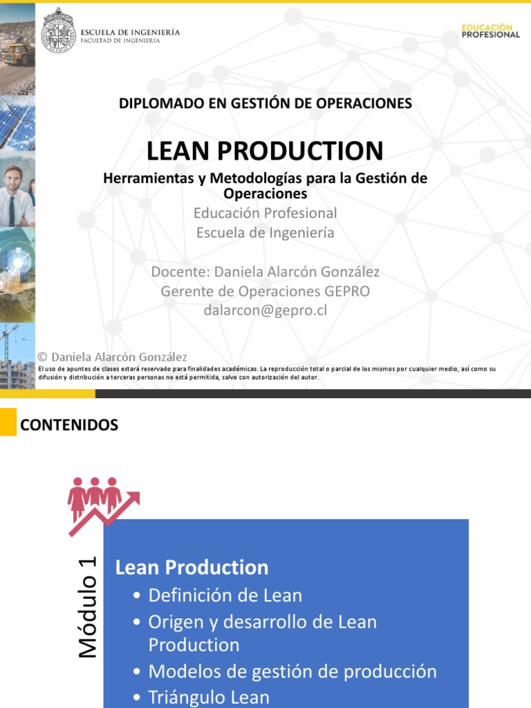 DGO - Lean Production - Módulo 1 | PDF | Lean Manufacturing | Ciencia de sistemas