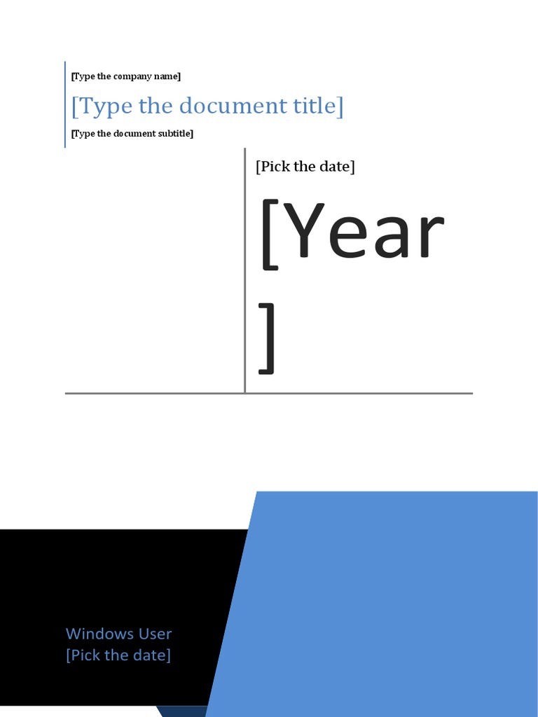 Template Cover Word Keren Imago Media M1 | PDF