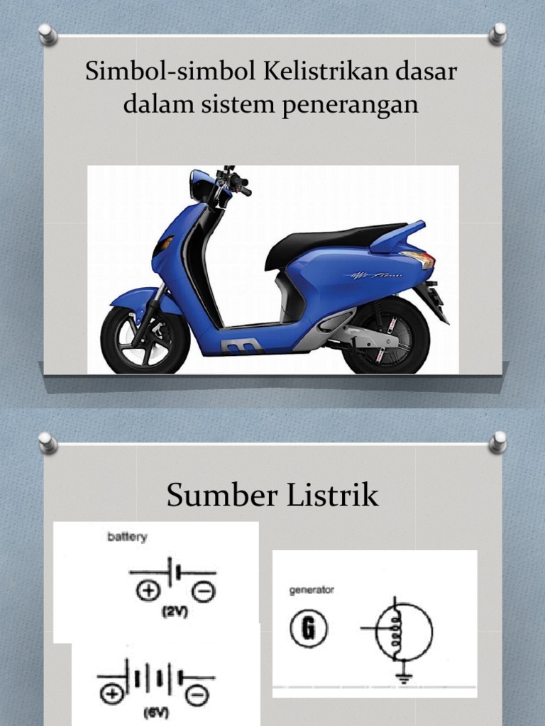 Panduan Simbol & Perbaikan Sistem Penerangan | PDF