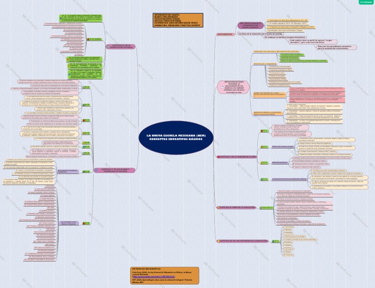 Mapa Conceptual Unidad 1 La Nem Conceptos Basicos | PDF | Educación primaria | Plan de estudios