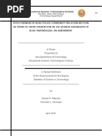 Chapter 2 RRL | PDF | Community Policing | Police