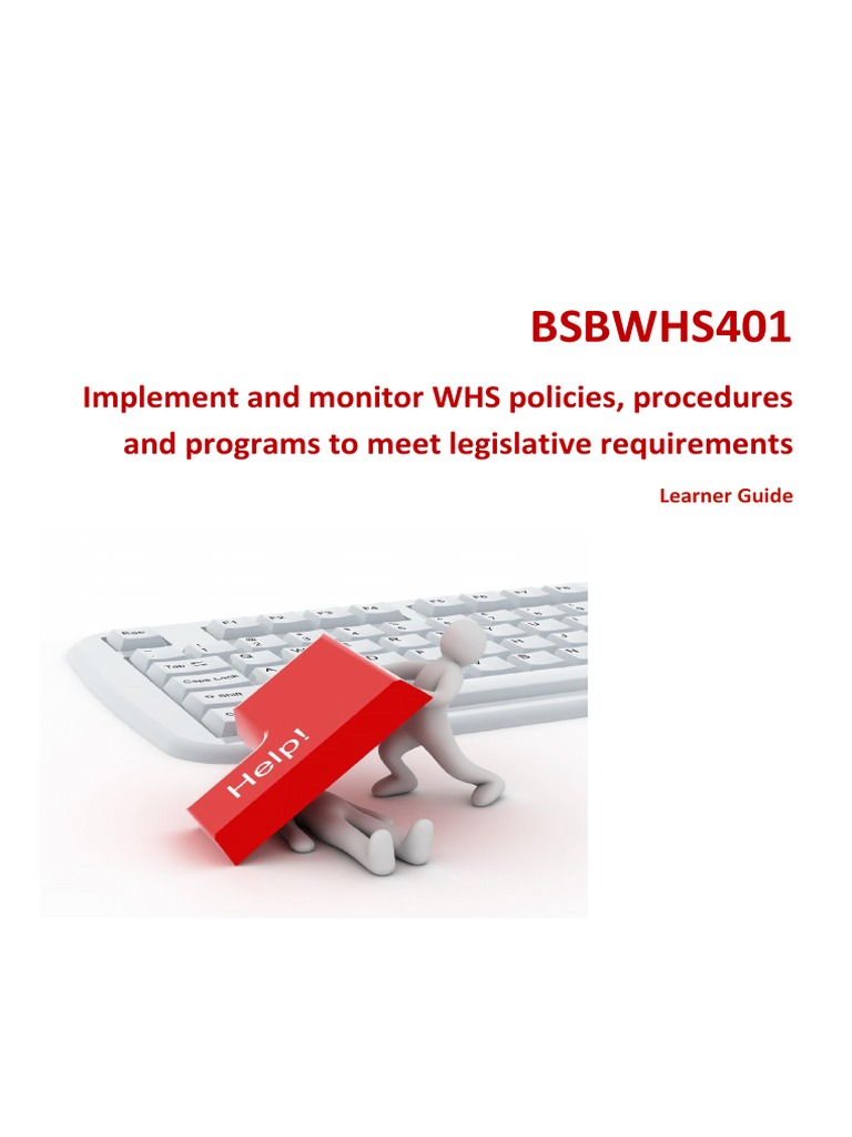 Implement and Monitor WHS Polices | PDF | Occupational Safety And ...