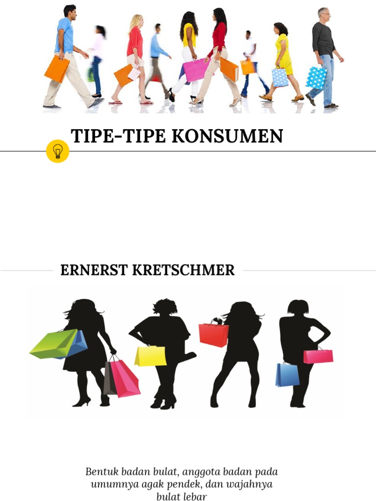 Tipe Tipe Konsumen | PDF