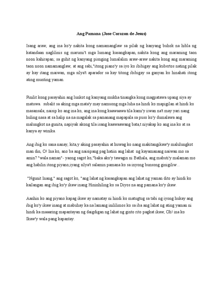 Ang Pamana | PDF