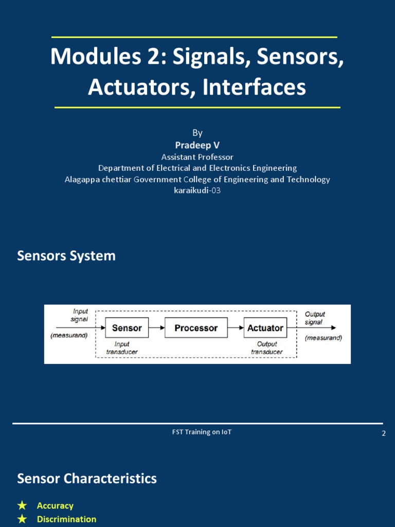 Sensor Characteristics | PDF | Accuracy And Precision | Observational Error