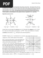 Hyperbola Equations and Exercises | PDF | Geometric Shapes ...