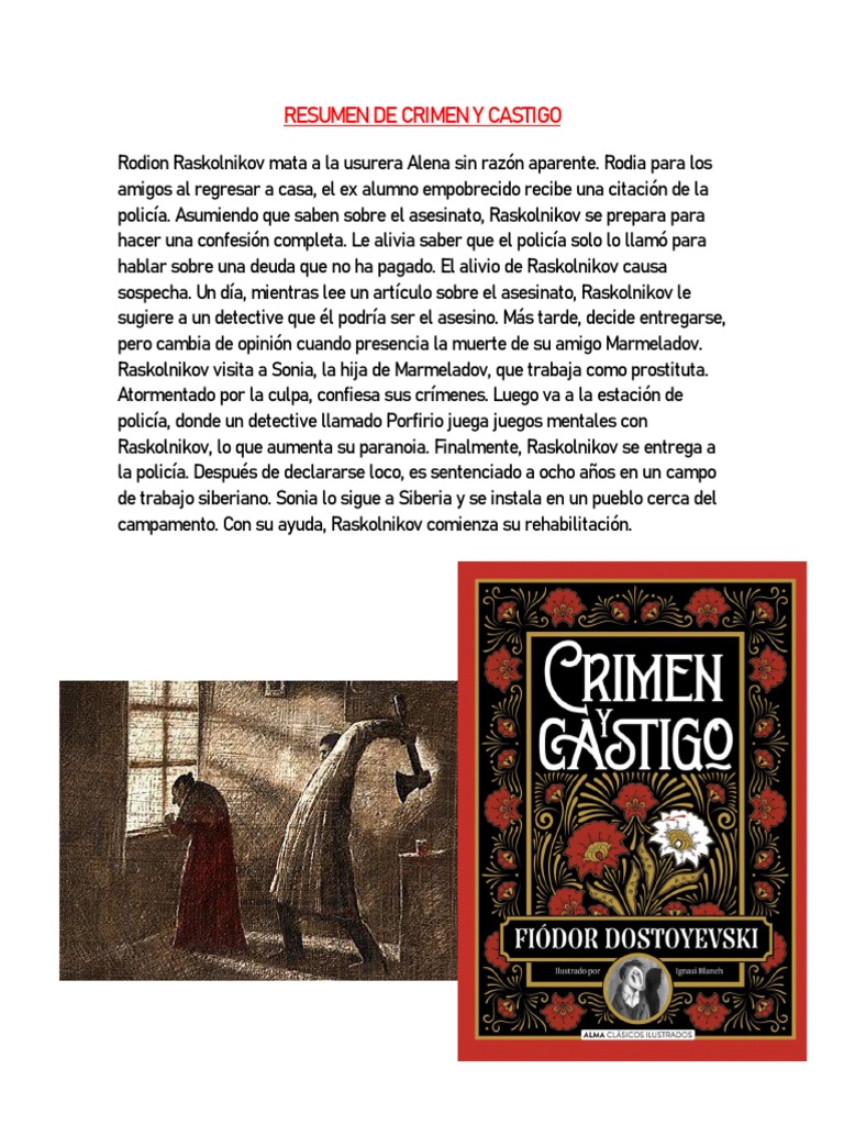 Resumen de Crimen y Castigo | PDF