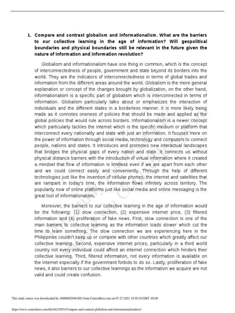 This Study Resource Was | PDF | Internet | Communication