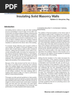 R-Values of Single Wythe CMU Walls | PDF | Building Insulation | Masonry