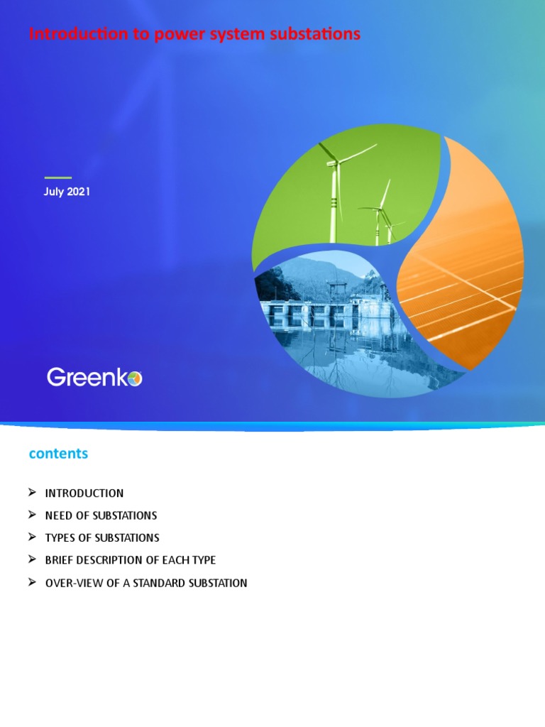 Introduction To Power System Substations: July 2021 | PDF | Electrical ...