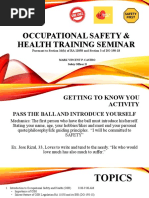 Eight Hour Mandatory Modules 1 To 4 - 1 | PDF | Occupational Safety And ...