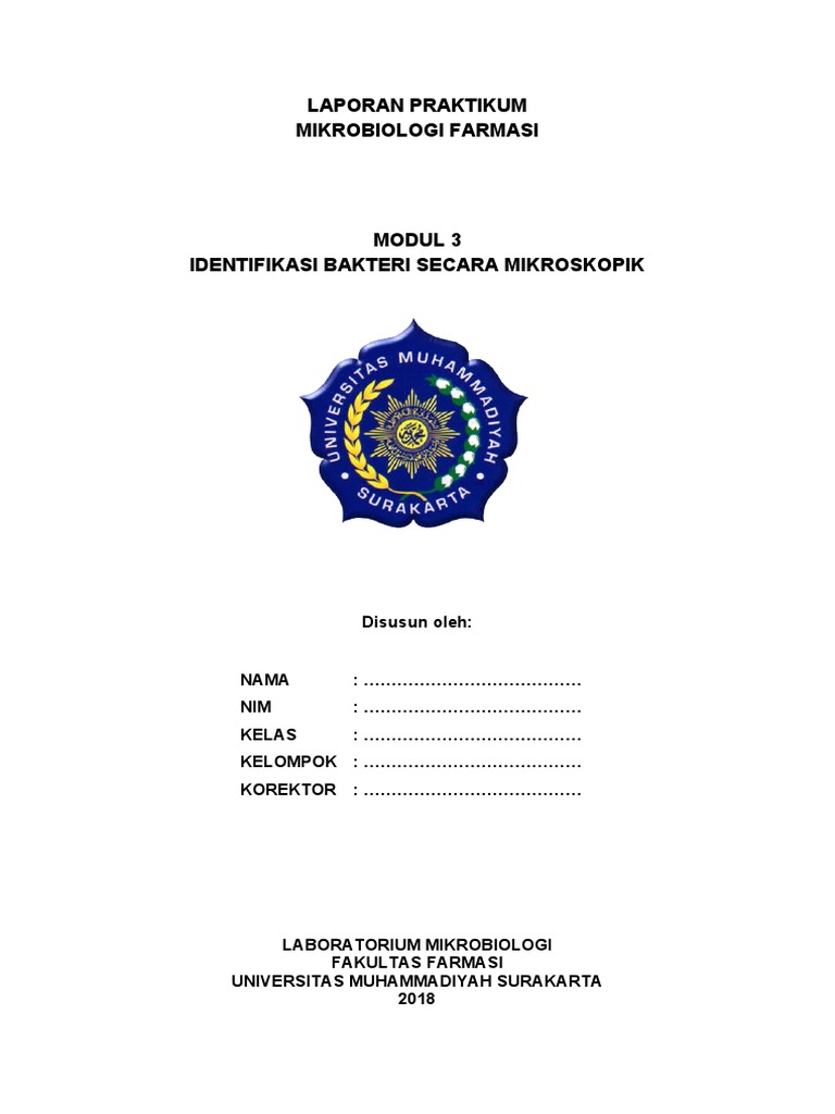 3 Laporan Identifikasi Mikroskopik | PDF | Sains & Matematika