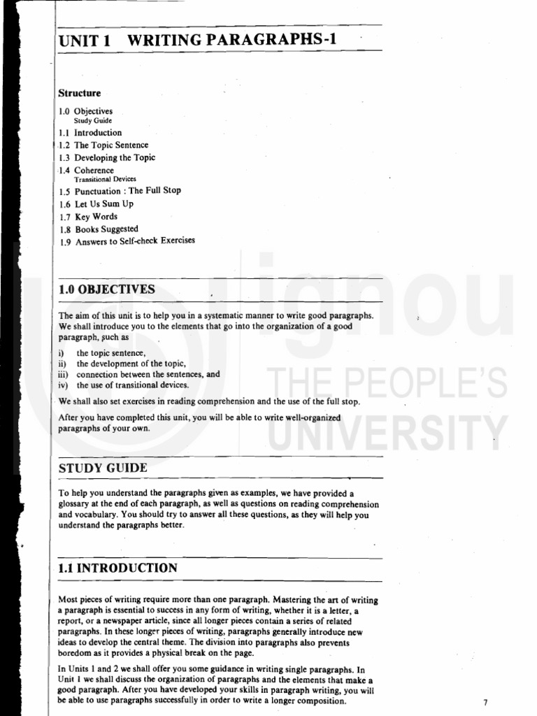 Feg 02 Block-1 | PDF | Erosion | Paragraph