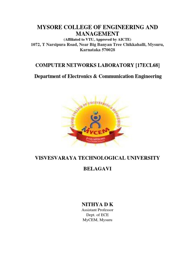 CCN Lab Mycem | PDF | Computer Network | Network Congestion