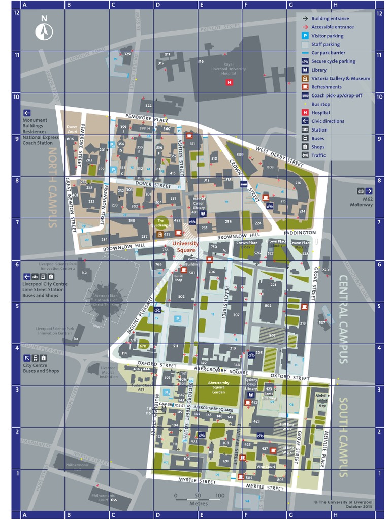 Liverpool University Campus Map | PDF