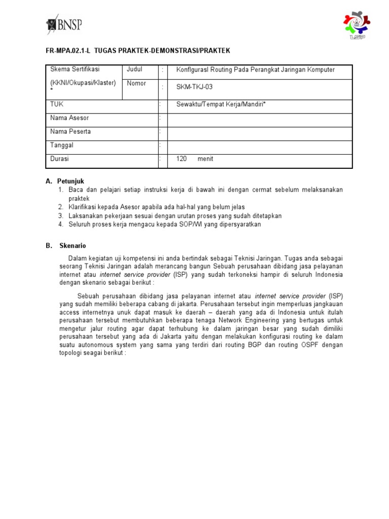 Soal Ujikom K3 | PDF