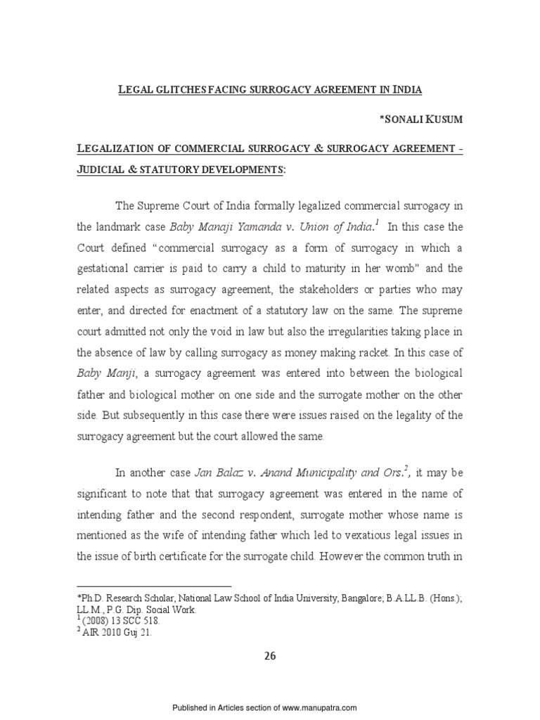 .2-b Civil | PDF | Surrogacy | Legal Remedy