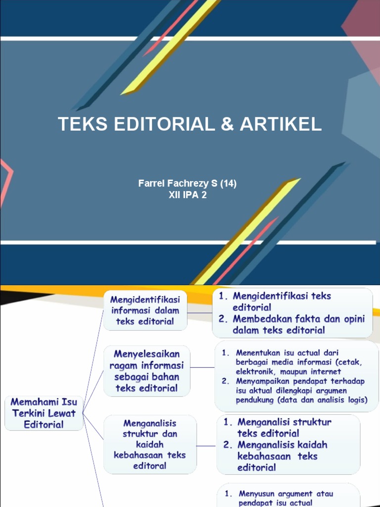 Teks Artikel Dan Editorial | PDF