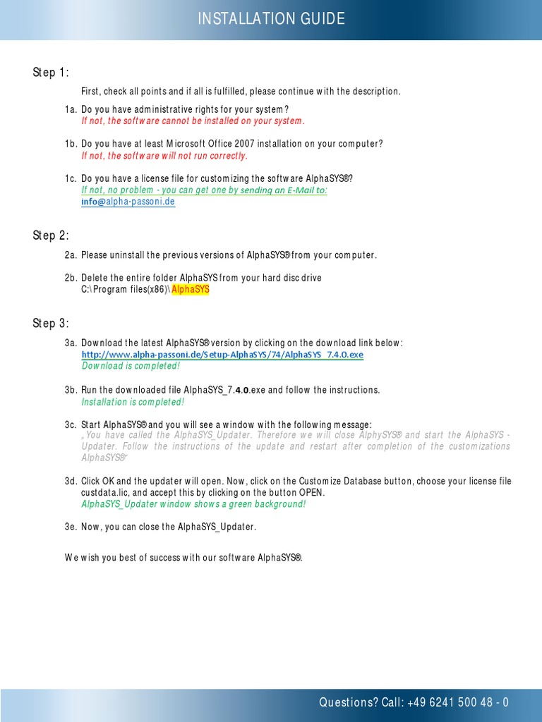 Step 1:: If Not, The Software Cannot Be Installed On Your System | PDF