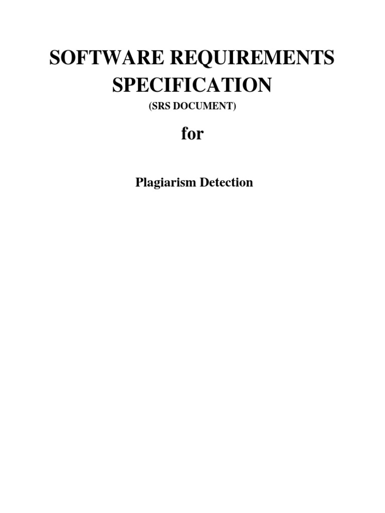 Software Requirements Specification | Download Free PDF | Use Case | Object Oriented Programming