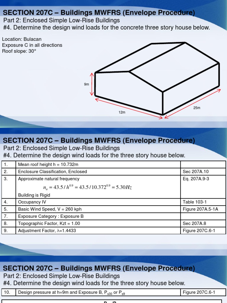 Wind Load Design NSCP 2015 | PDF | Applied And Interdisciplinary Physics