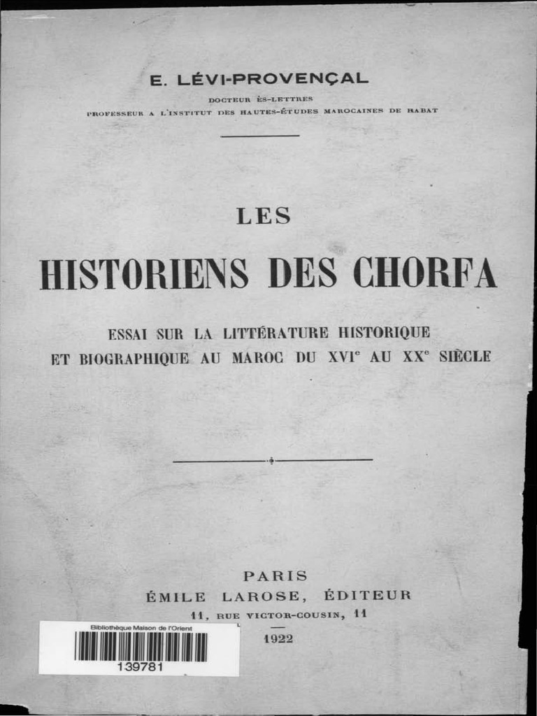 Mom TP 139781 0001 | PDF | Maroc | Al-Andalus