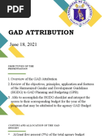 Gad Checklist For Activity Design | PDF | Gender | Gender Studies