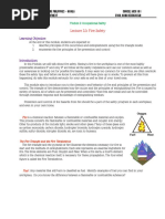 Module 1 - OSH and The BOSH Framework | PDF | Occupational Safety And ...