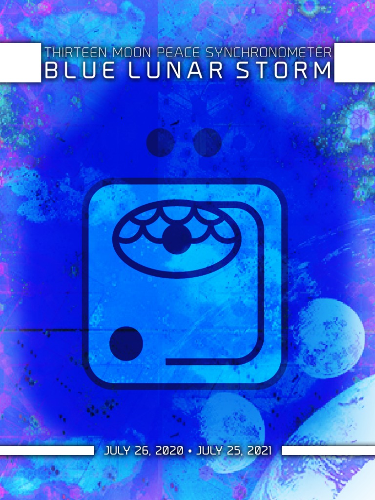 13 Moon Calendar: Blue Lunar Storm Guide | PDF | Moon | Calendar