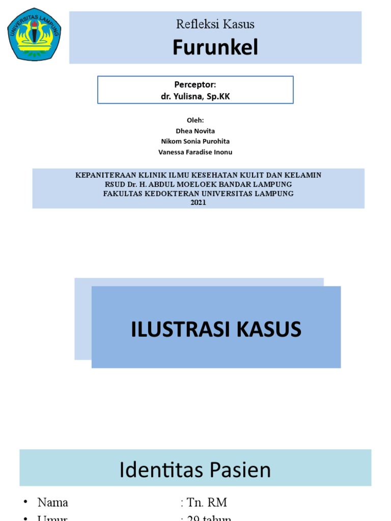 Kasus Furunkel pada Pasien 29 Tahun | PDF