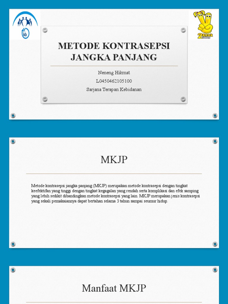 Metode Kontrasepsi Jangka Panjang dan Manfaatnya | PDF | Sains & Matematika