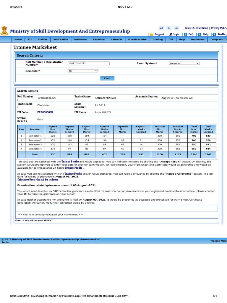 MARKSHEET | PDF | Computing | Cyberspace
