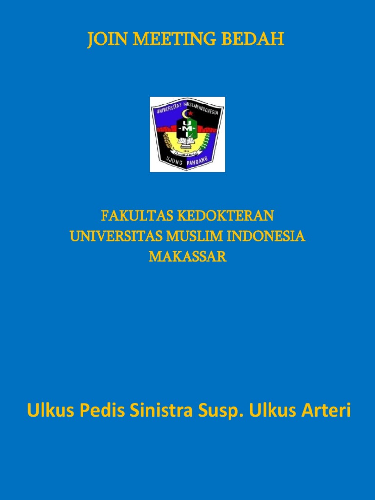 Ulkus Pedis Sinistra | PDF