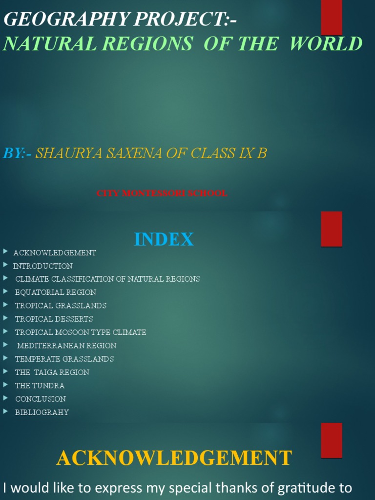 Overview of Natural Regions Worldwide | PDF | Desert | Grassland