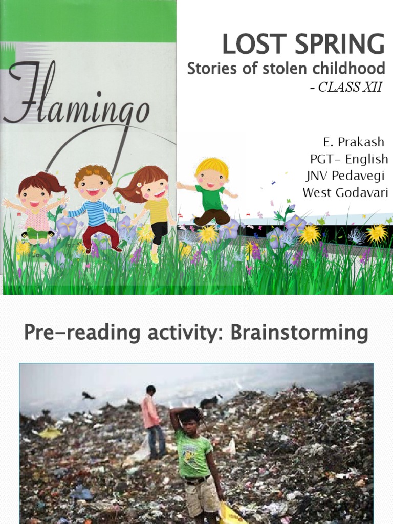 Lost Spring PPT by E Prakash | PDF | Plants | Snow