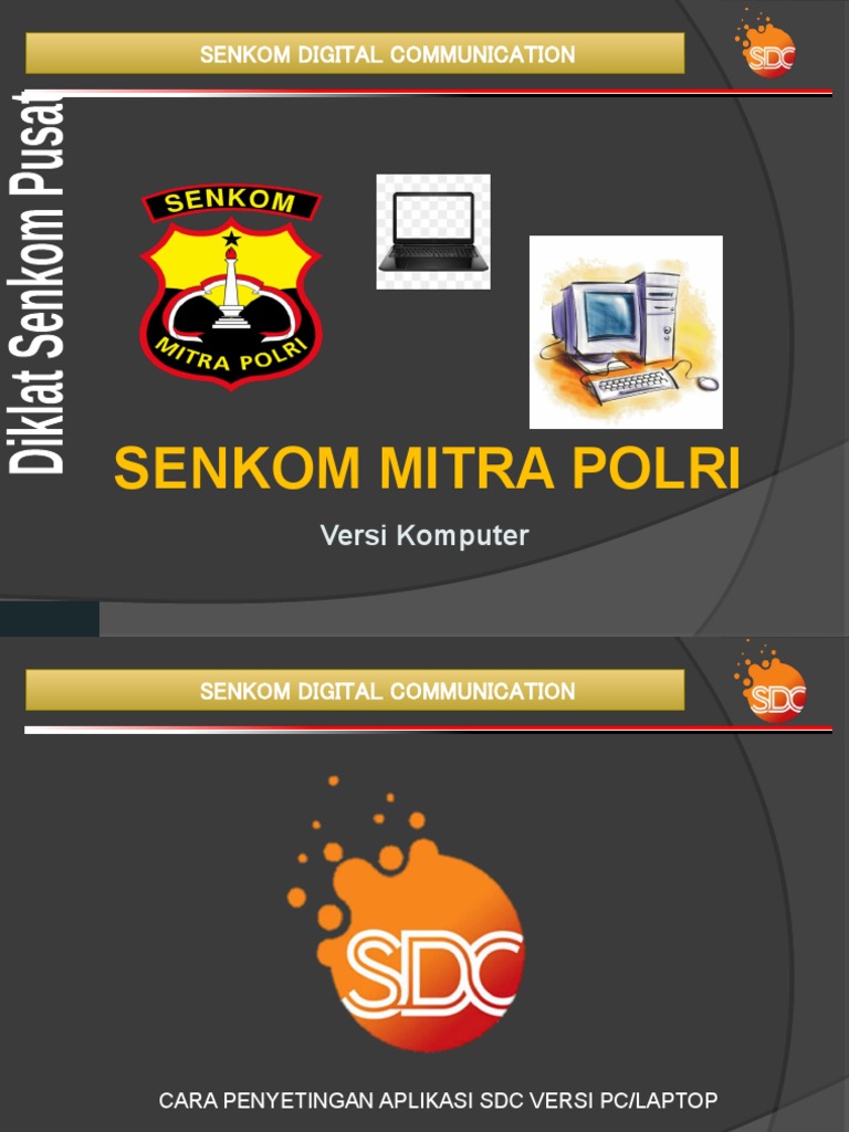 Panduan Penyetingan Aplikasi SDC | PDF | Komputer
