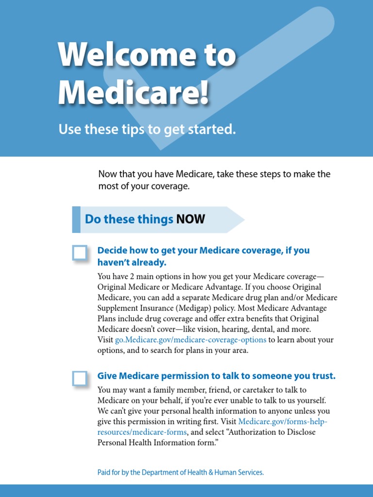 Welcome To Medicare!: Things To Think About When You Compare Medicare ...