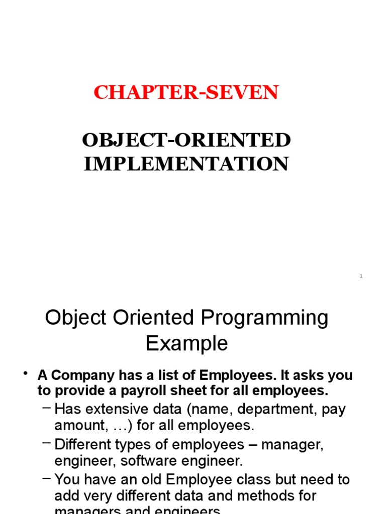 Object-Oriented Implementation of a Student Hierarchy for Payroll and Record Keeping | PDF ...