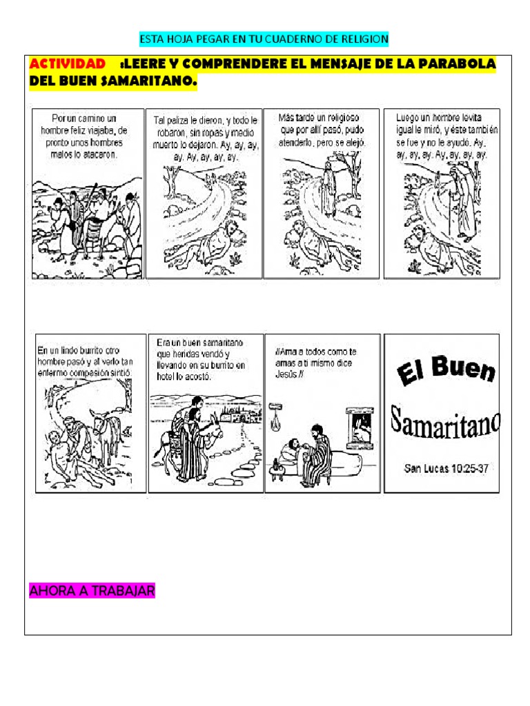 Jueves 22 Ficha de Religion | PDF