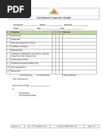 Spill Kit Inspection Checklist | PDF