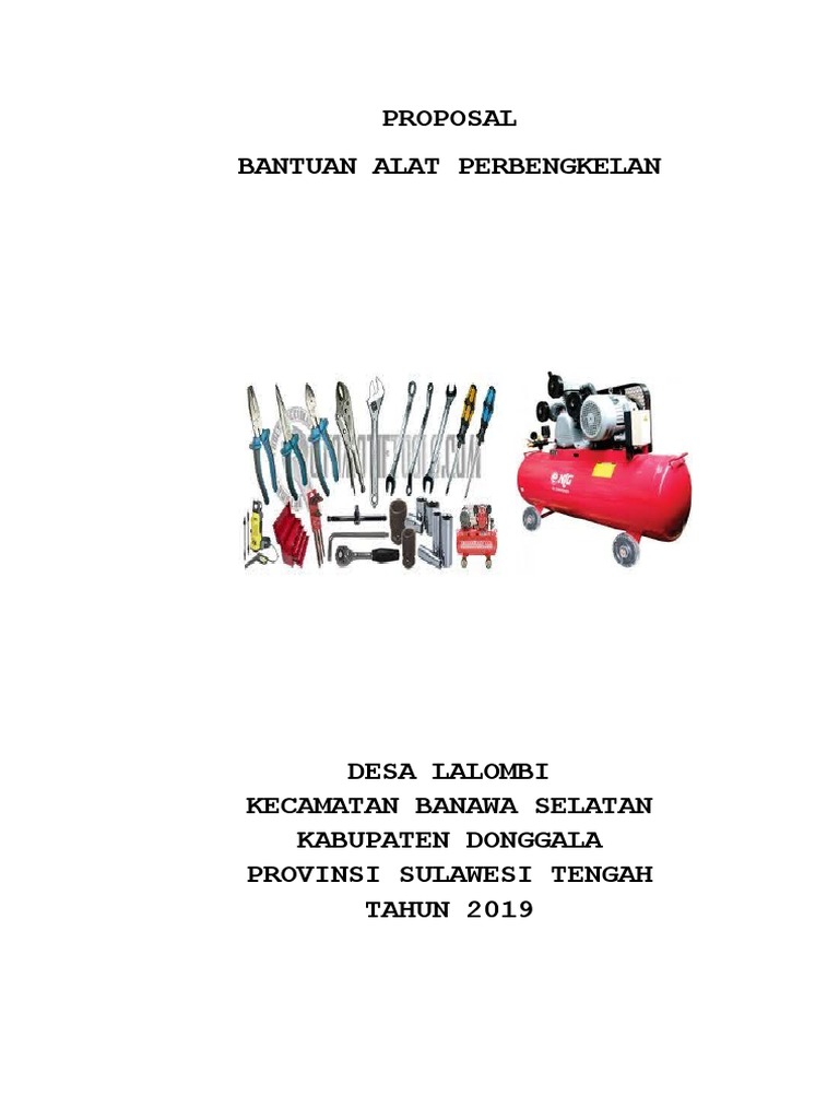Proposal Bengkel | PDF