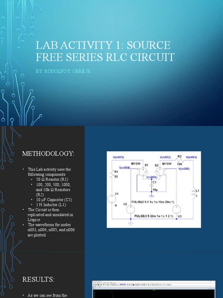 Lab Activity 1 - Obre Rodolfo | Download Free PDF | Electrical Network | Damping