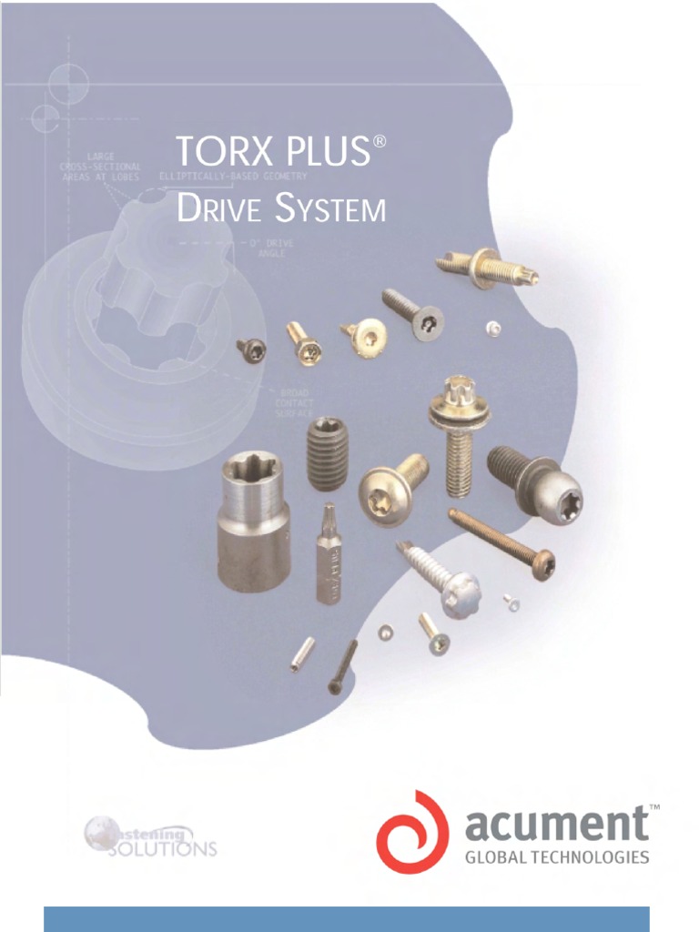 Torx Plus Drive System Fasteners | PDF | Deformation (Engineering) | Fracture